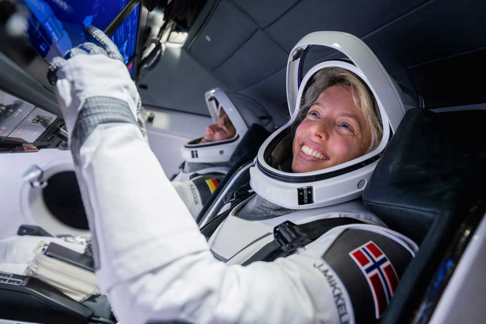 KSAT Supports Norway’s First Astronaut on Historic Polar Orbit Mission ...