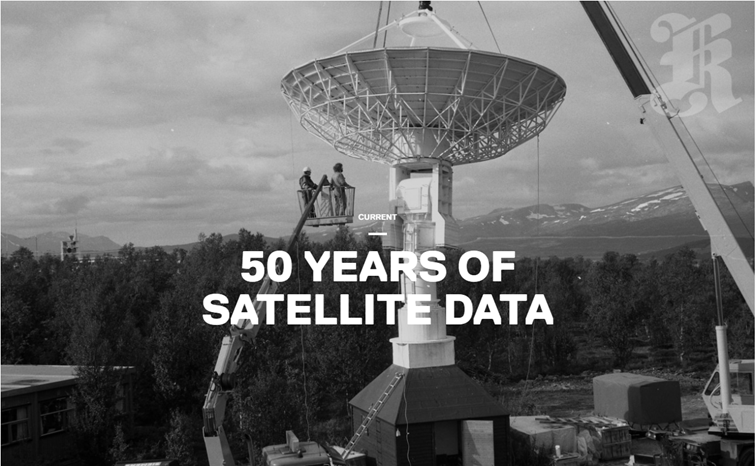 50 years of Satellite data - KSAT - Kongsberg Satellite Services