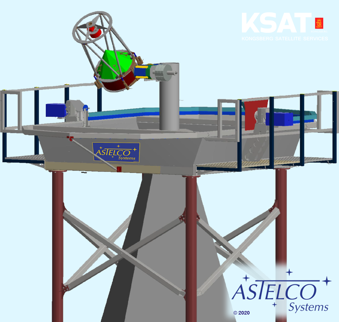 KSAT builds the world’s first commercial optical ground station - KSAT ...