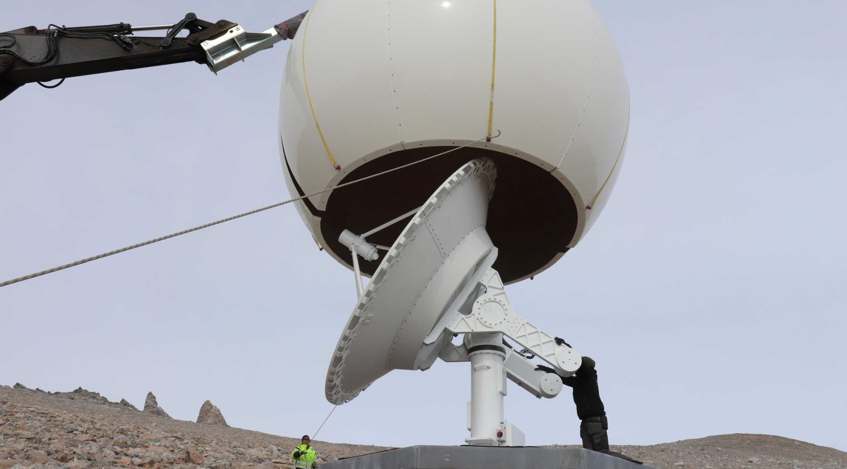 KSAT celebrating 15 years at Antarctic Troll station - KSAT - Kongsberg ...